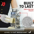 NoCry Cut Resistant Work Gloves for Women and Men, with Reinforced ...
