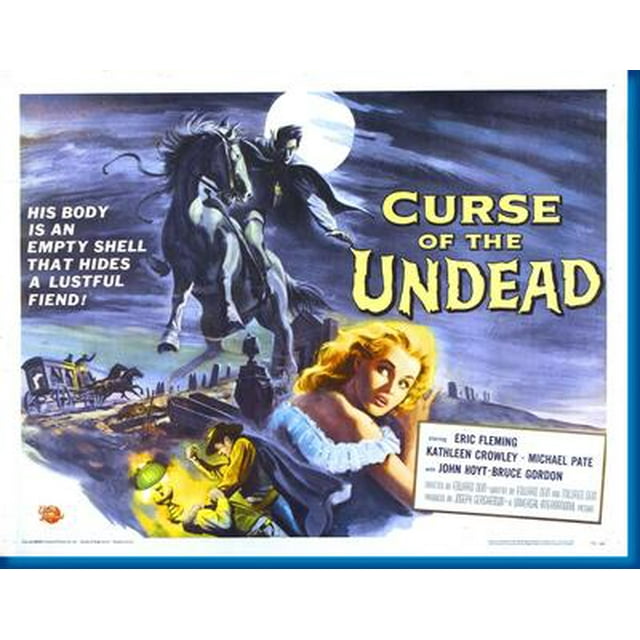 Curse Of The Undead Movie Poster 24x36 Unframed, Age: Adults, Rectangle ...