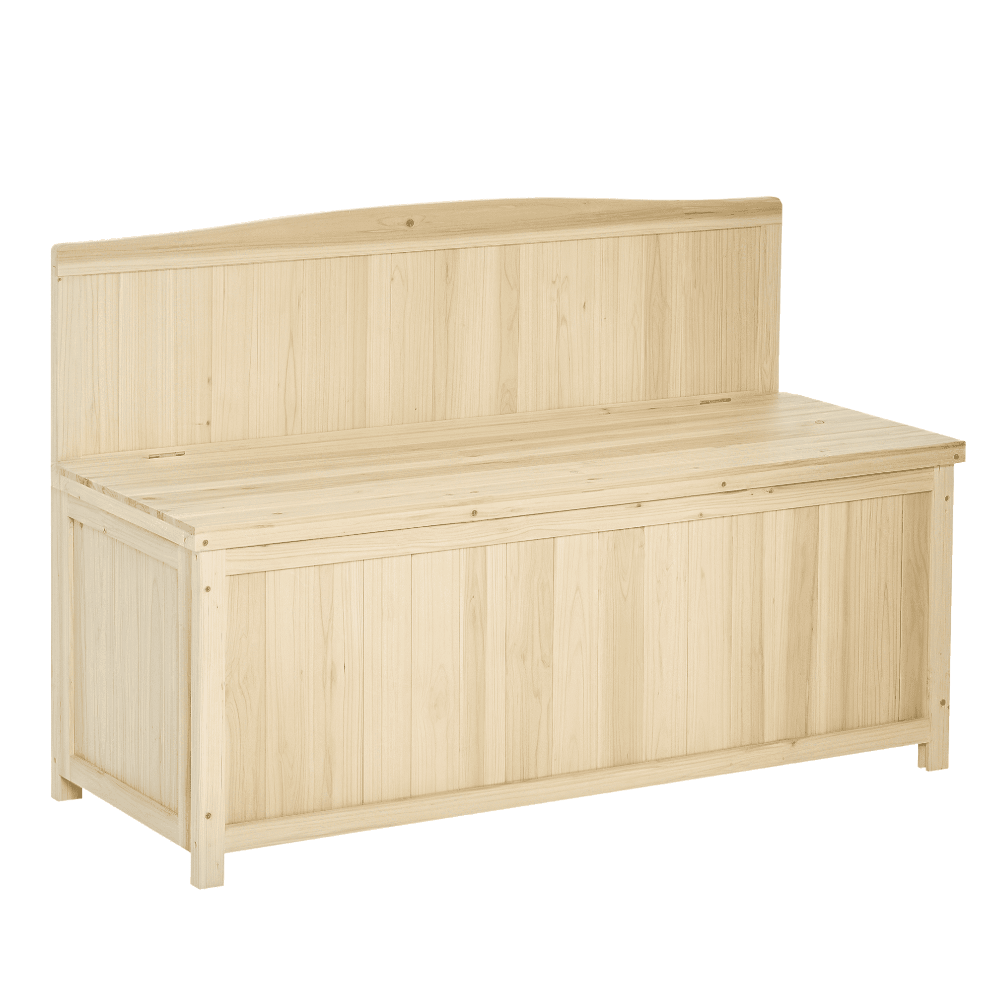 Click here for Outsunny Wooden Garden Bench With Storage Box  Out... prices