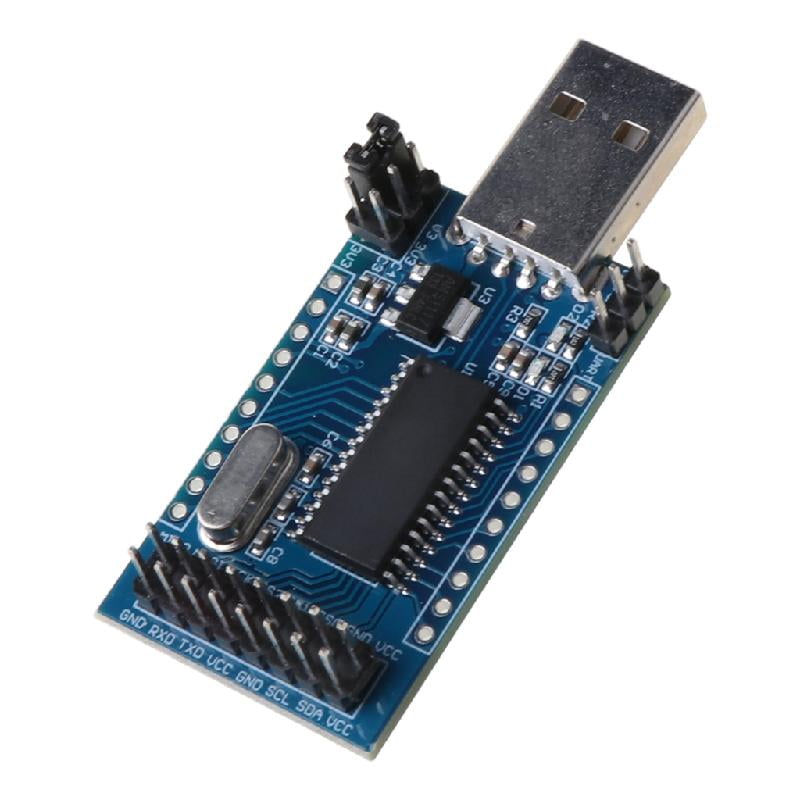 Buy CH341A programmer USB to UART IIC SPI I2C converter parallel port converter onboard working ...