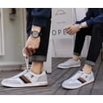 Arrigo Bello Mens Casual Comfort Shoes Fashion Breathable Sneakers Gray ...