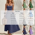 asdoklhq Wedding Guest Dresses for Women Holiday Polka Neck Sleeveless ...