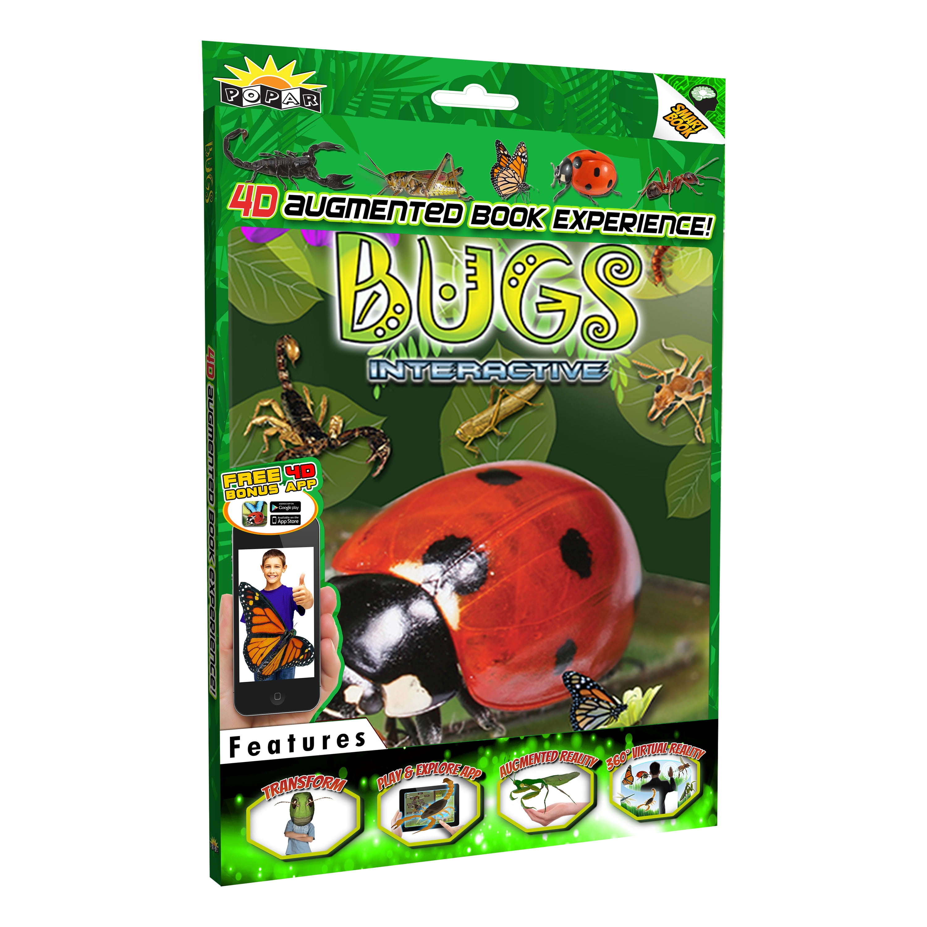 Bugs Interactive Smart Book With 4D Educational App - Walmart.com