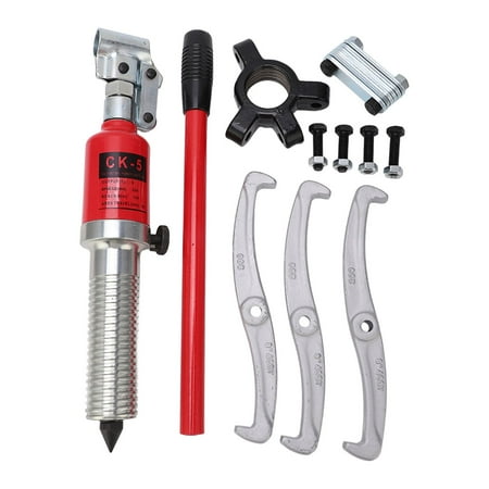 Hydraulic Puller Kit, 5T Hydraulic Gear Puller Pumps Oil Tube 3 Jaws Drawing Machine For ...