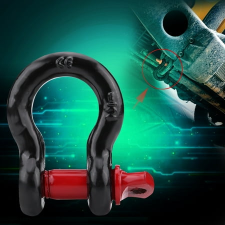 Multiple Uses Winch Shackle, Shackle Mount, Steel For Emergency Towing ...