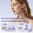 Smart AI Translation Bluetooth Headphones - Open-Ear Clip-On Air ...