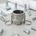 JWQFBC Type D Female Coupler Cam and Groove Coupling Heavy Duty ...