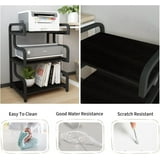 Natwind 3-Tier Home Office Printer Stand File Storage Rack with Anti ...