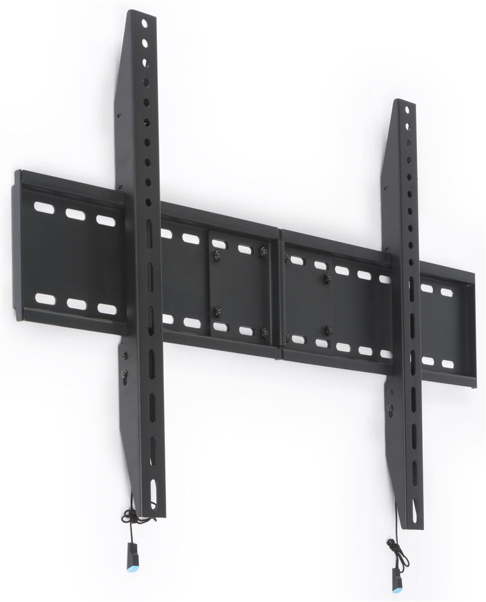 Displays2go Wall Mounted TV Bracket, Steel Construction, Weighted ...