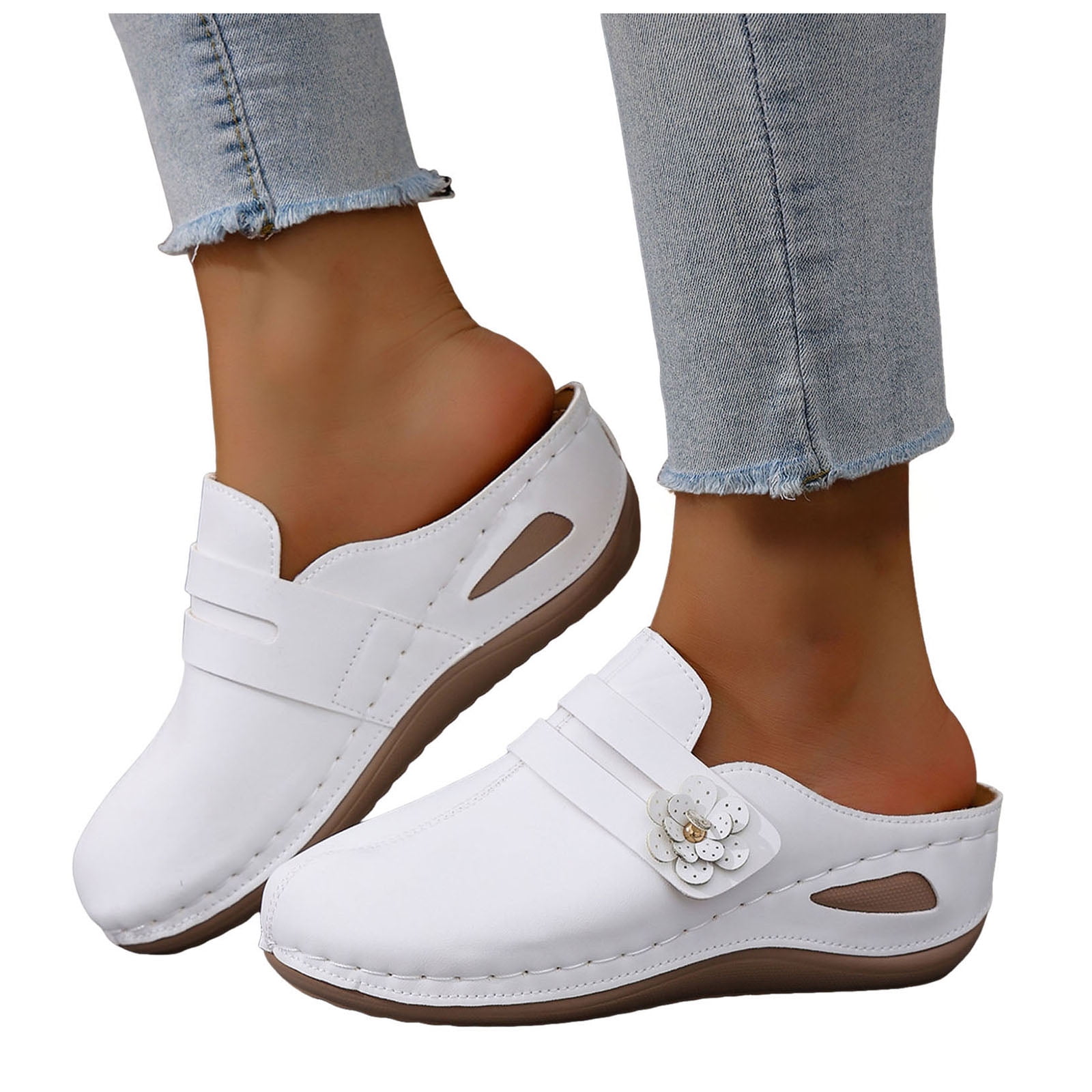 Click here for Chenyee Womens Comfortable Closed Toe Wedge Sandal... prices