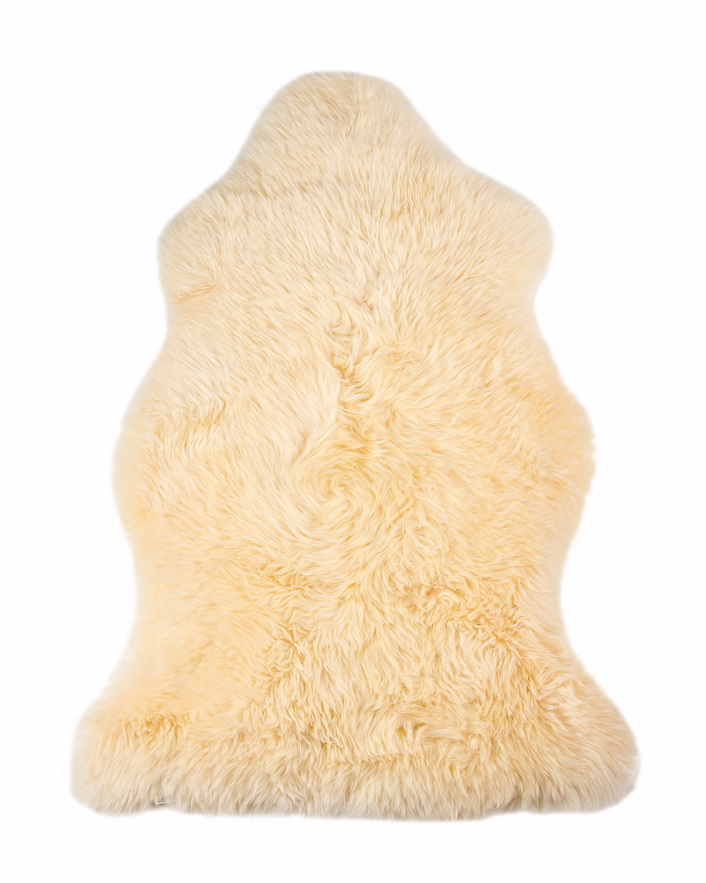 Natural Milan Anti-Skid New Zealand Single Pelt Sheepskin Rug 2 x 3 ft ...