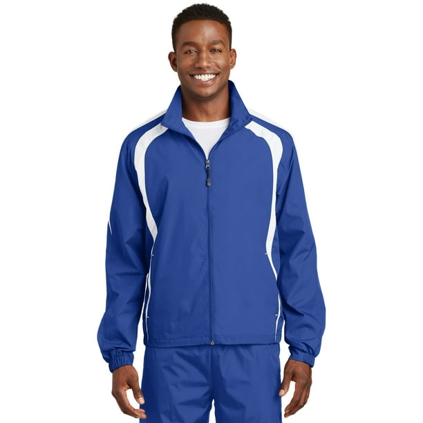 Sport-Tek ® Colorblock Raglan Jacket. Jst60 S True Royal/ White ...