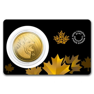 Royal Canadian Mint RCM 1 oz .9999 Fine Gold Wafer Bar (In Assay ...
