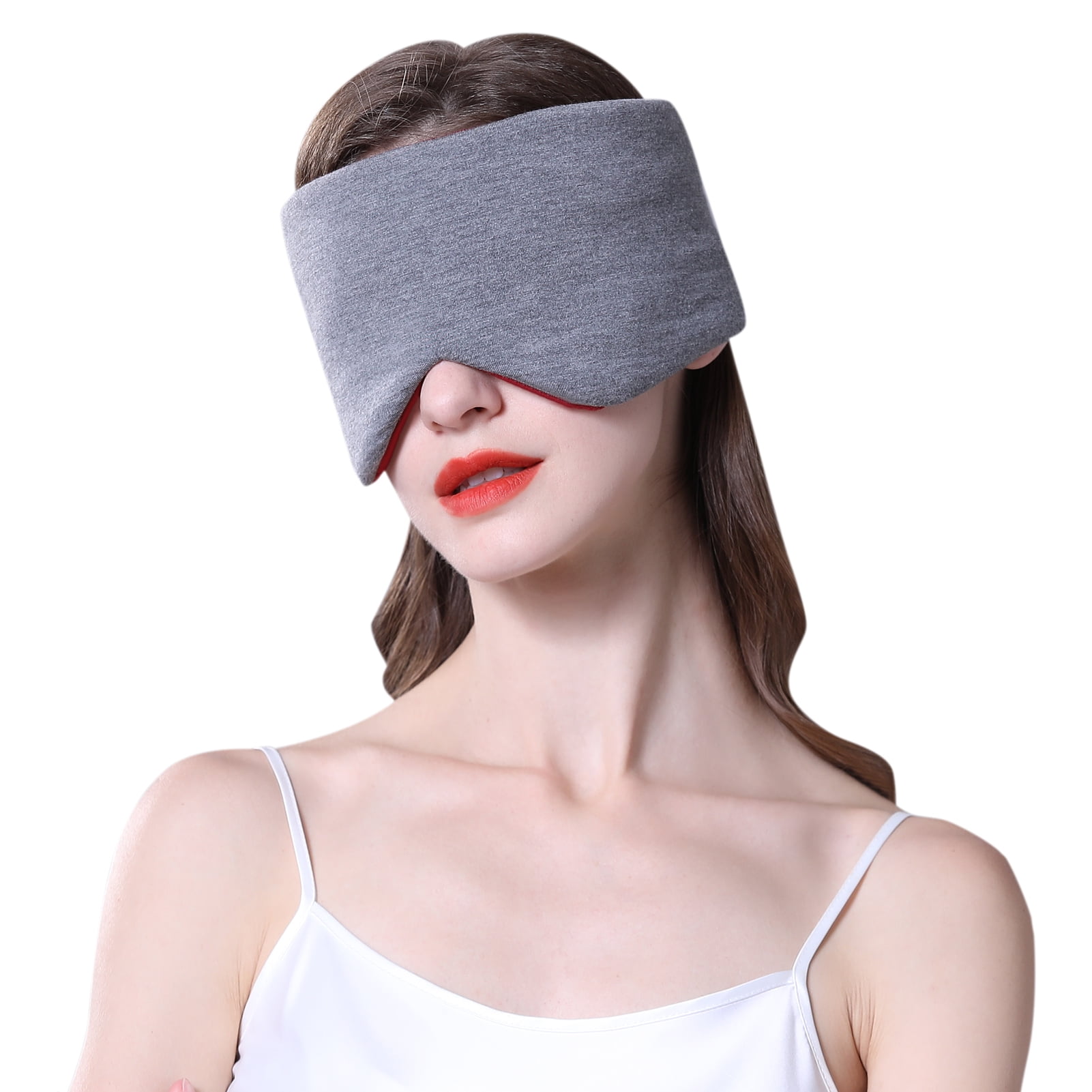 Charmo Sleep Mask for Women and Men, Breathable Modal Eye Mask for ...