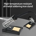 All Metal U Shaped Soldering Iron Stand Stable Nonslip Base Ideal For ...