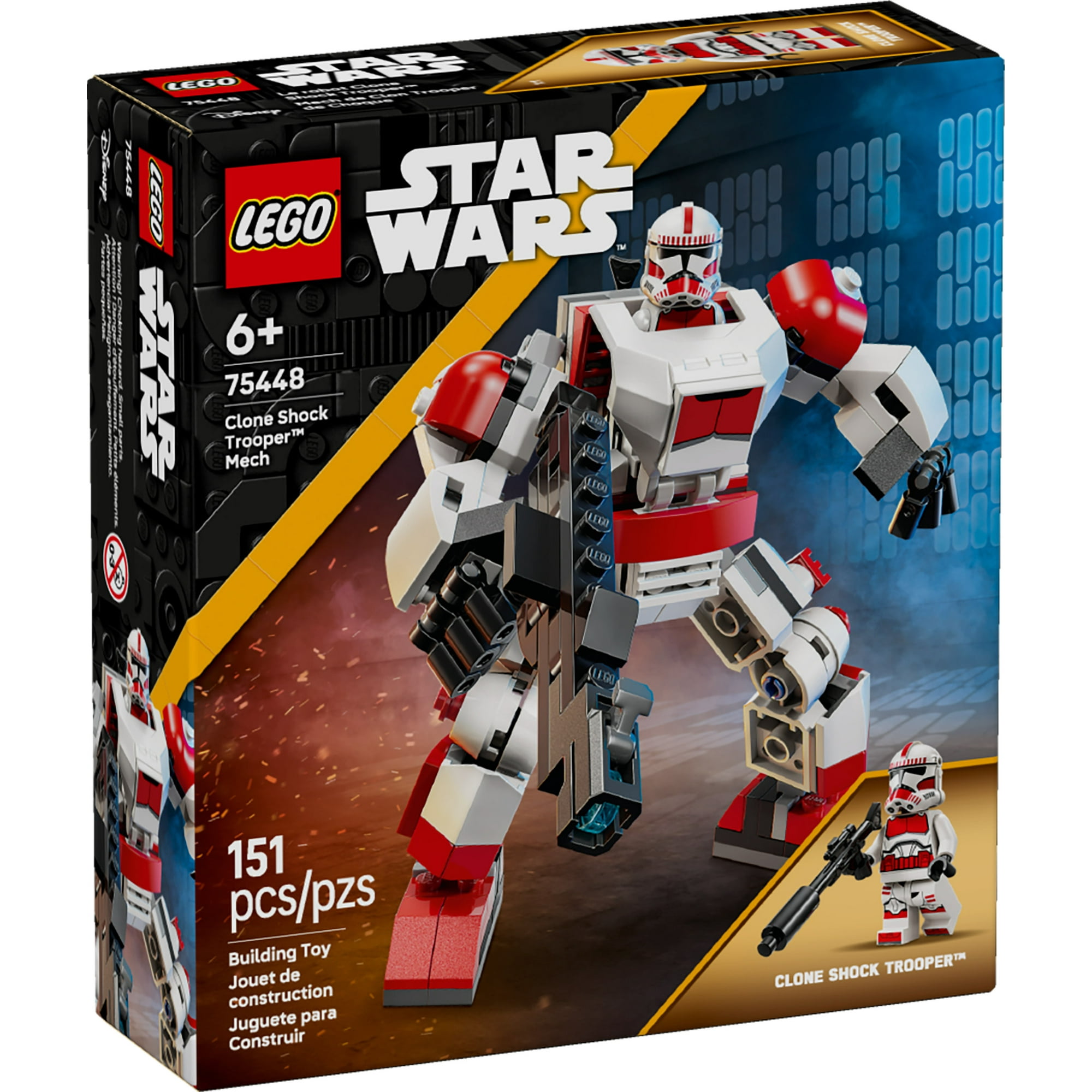 Click here for Lego Star Wars Clone Shock Trooper Mech Building T... prices