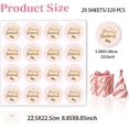 1 Set Adhesive Label Waterproof Stickers Set Word 225x225mm for DIY ...