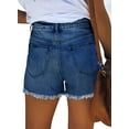 ONLYSHE Women's Casual High Waisted Jean Shorts 4 Pockets Summer ...