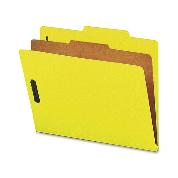 Nature Saver, NATSP17204, 1-Divider Recycled Classification Folders, 10 ...