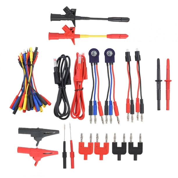 Kit de cables de prueba para multímetro, P1970 Juego de cables de ...