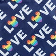 Disney Rainbow "LOVE" Mickey Collection Travel Fanny Pack Canvas ...