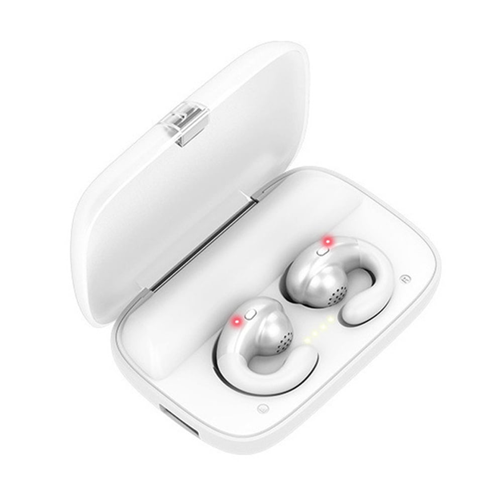 S19 Wireless Earbuds Ear Clip Bone Conduction Bluetooth Headphones Bass ...