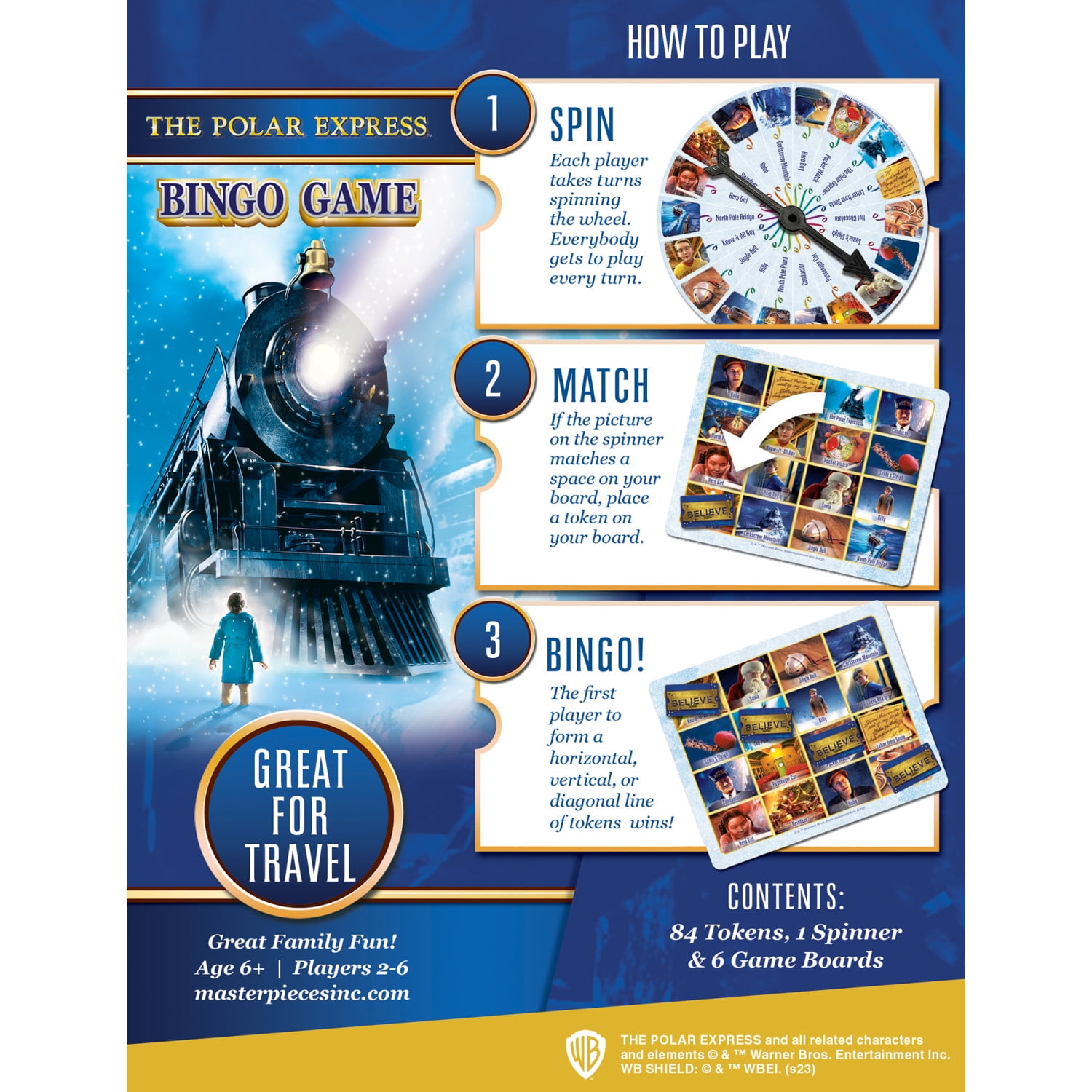 Polar Express Train Games The Polar Express Train Opoly