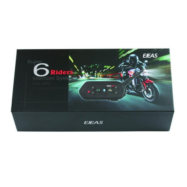 E6 Motorcycle Helmet Dual Bluetooth Walkie Talkie - Walmart.ca