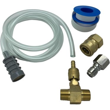 Chemical Injector Brass Stainless Adjustable Downstream Injector with 9 ...