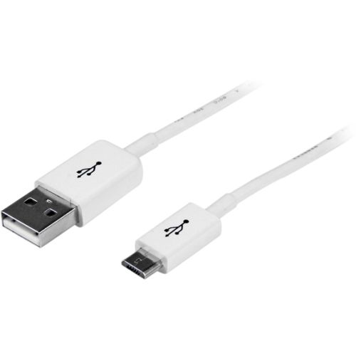 StarTech.com 2m White Micro USB Cable - A to Micro B | Walmart Canada
