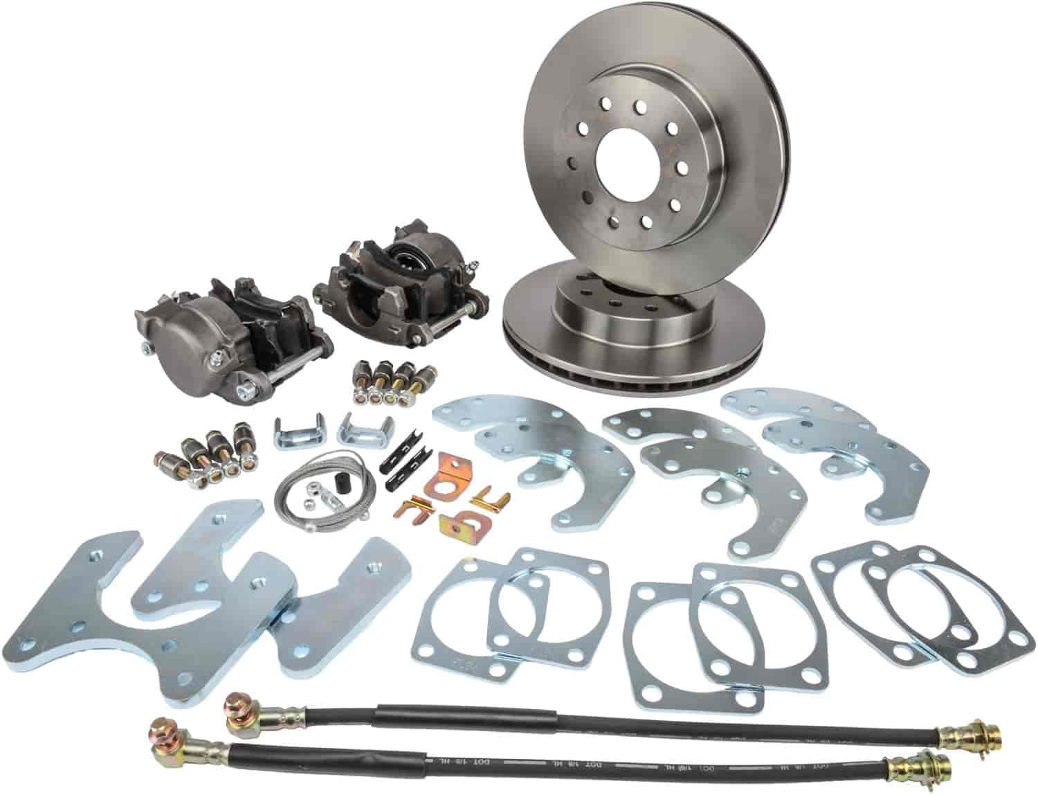 Buy JEGS 631026 Ford 9 in. Passenger Car Rear Disc Brake Conversion Kit ...