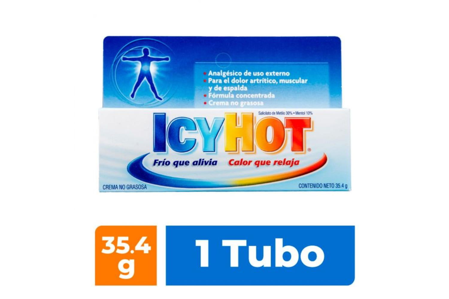 Icy Hot Crema Caja Con Tubo Con 35.4 g Icy hot No grasosa | Bodega ...