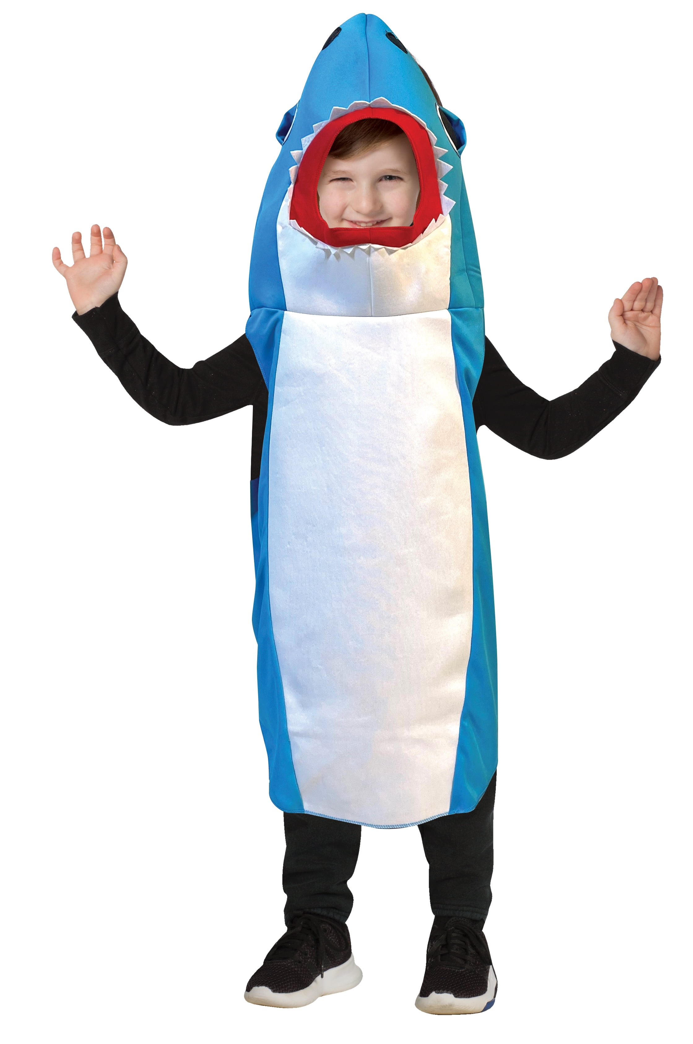 Rasta Imposta Ultimate Blue Shark Kids Party Dress Up Halloween Costume ...