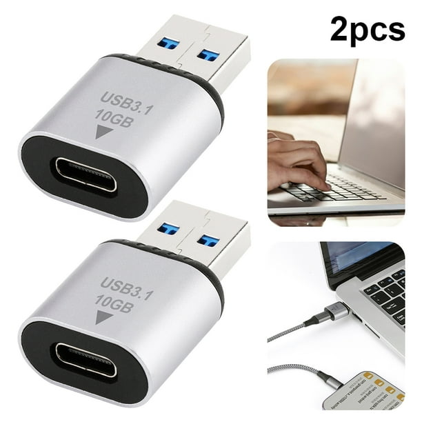 Convertidor Cargador Carga 5V 10Gbps 3A Plug And Play para Macbook ...