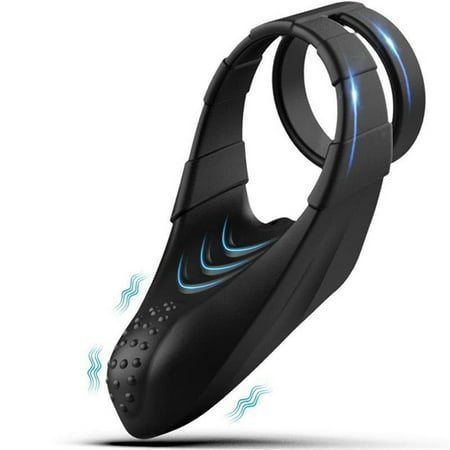 XBONP Vibrating Penis Ring, Silicone Penis Ring Sex Toys for Couples ...