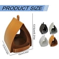GBAYXJ Squirrel Proof Bird Feeder House Hut Shape With Open Design Top ...