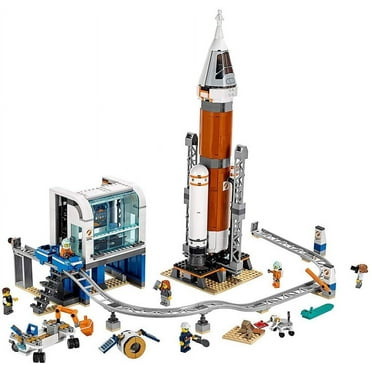 LEGO City Space Rocket Assembly & Transport 60229 Toy Set (1055 Pieces ...