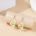 DESIGNICE Earrings,Sturdy Alloy Stud Earrings,Vivid Colors Long-Lasting ...