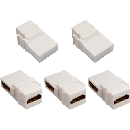 AAOTOKK 90 Degree HDMI Key Adapter Gold Plated Right Angle HDMI Female ...