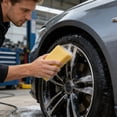 Car Cleaning Sponge High Absorbent Perforated Soft Durable Double Sided ...