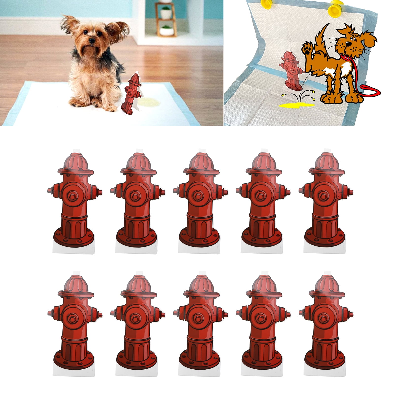 Click here for Fyydes Pet Potty Guide 10pcs Dog Pee Pad Trainer P... prices