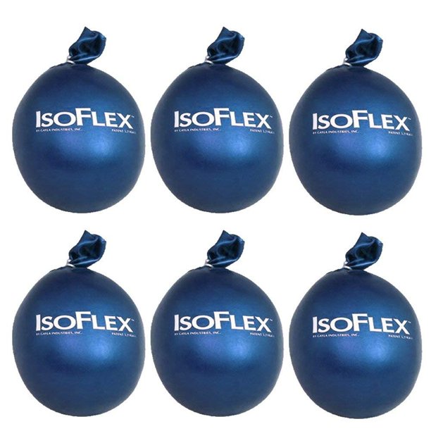IsoFlex Blue Stress Ball Hand Massager 6 Pieces - Walmart.com