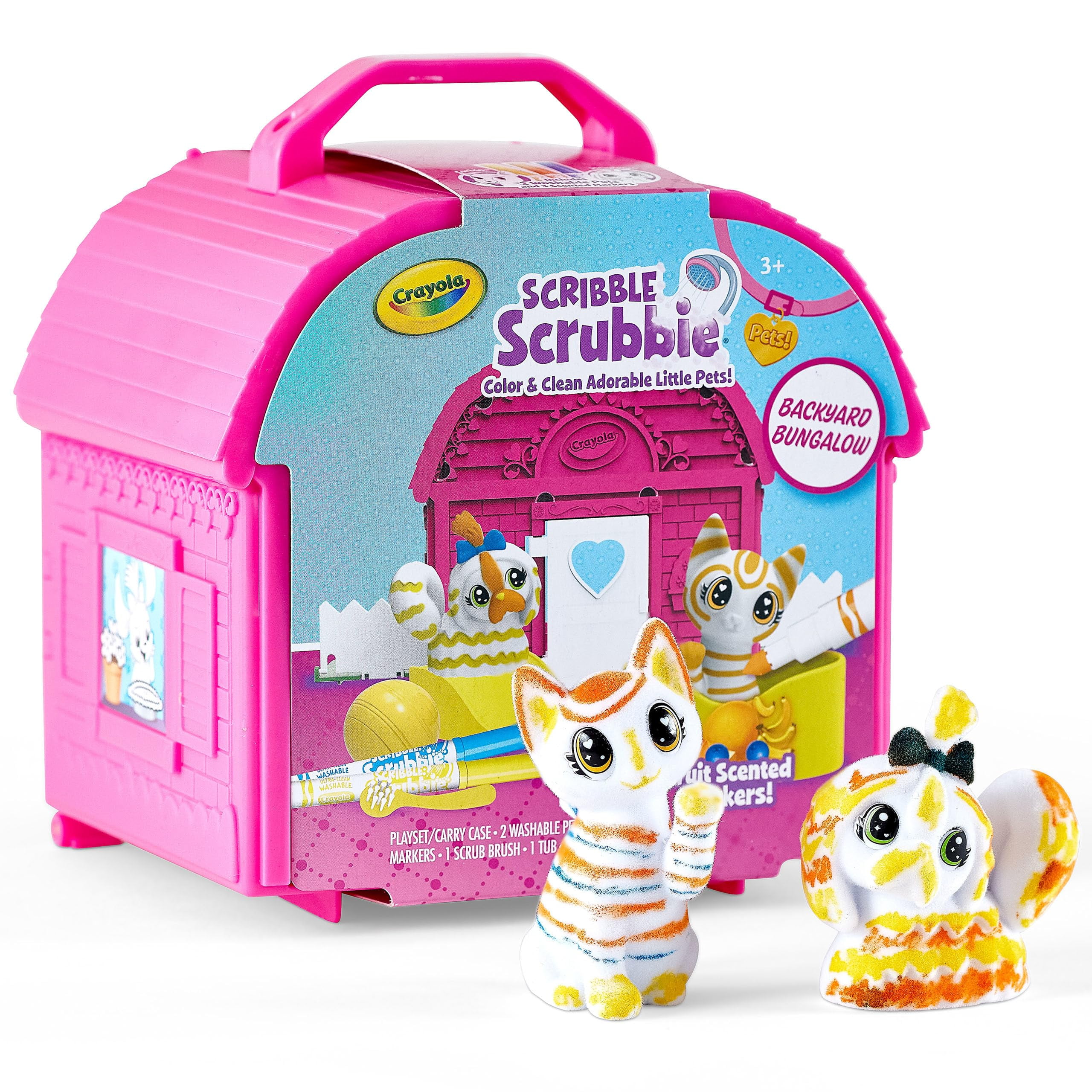 Crayola Scribble Scrubbie Pets Juguete Creativo Color & Wash | Bodega Aurrera en línea