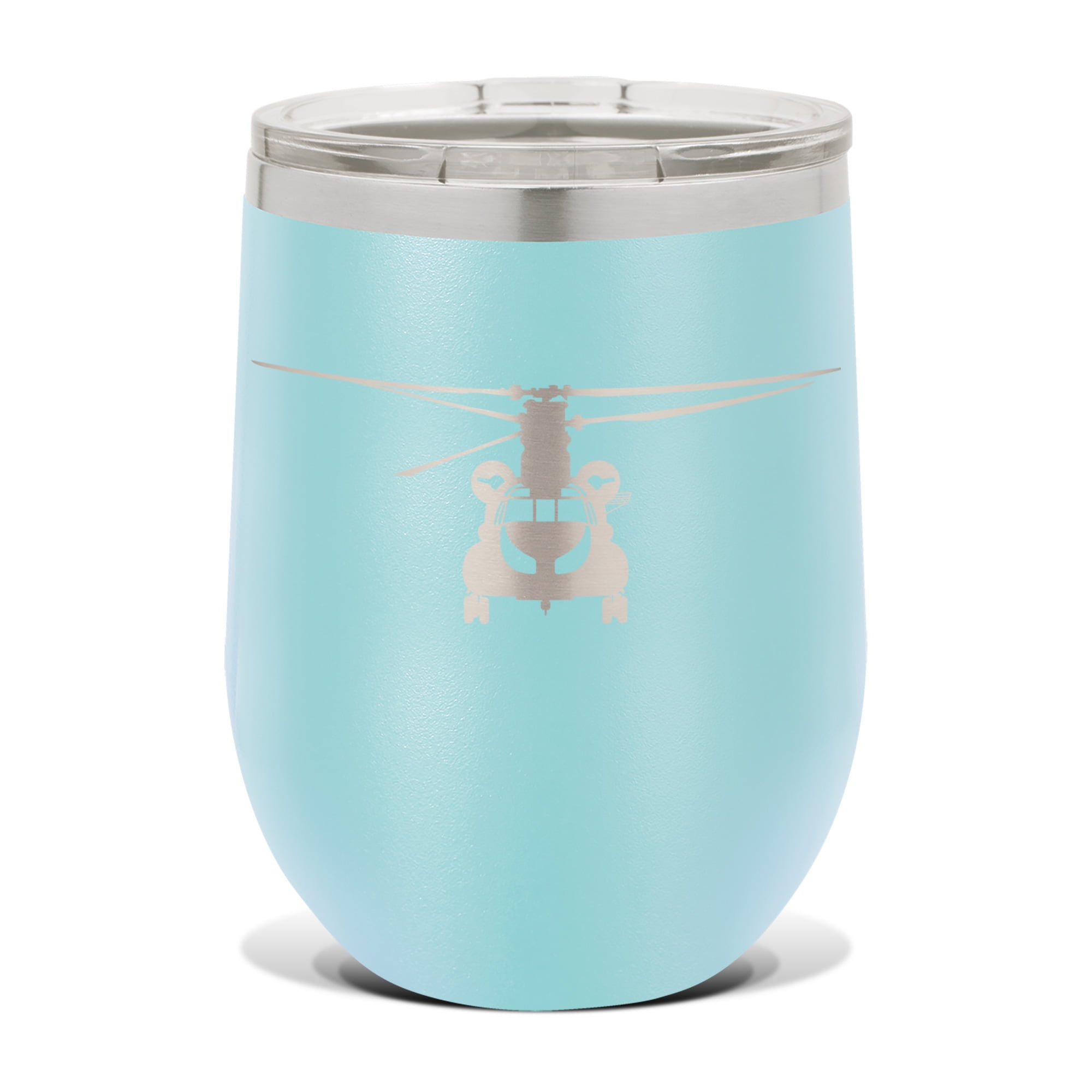 CH-47 Chinook Wine Tumbler 12 oz - Laser Engraved - Polar Camel ...