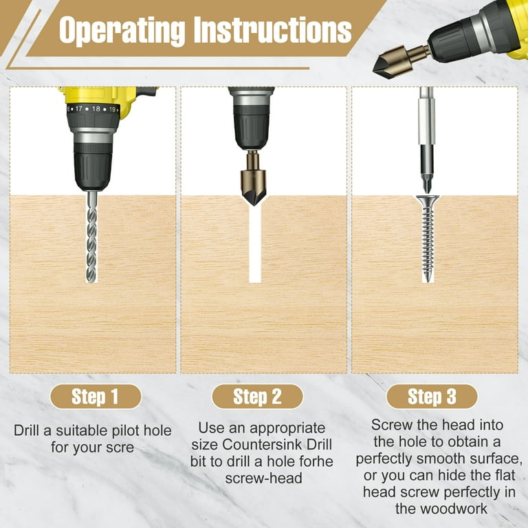 Flat Countersink Bit
