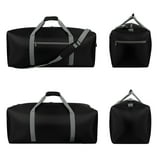 iFARADAY 30 inch Black Foldable Duffle Bag with Compartments, 75L ...