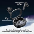Earbuds, 5.4 Headphones, HiFi Stereo Bass Ear Buds, in Ear Earbuds with ...