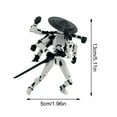 T13 Action Figure Dummy 13 Action Figure Set 3d Printed Multi Jointed Movable Action Figure