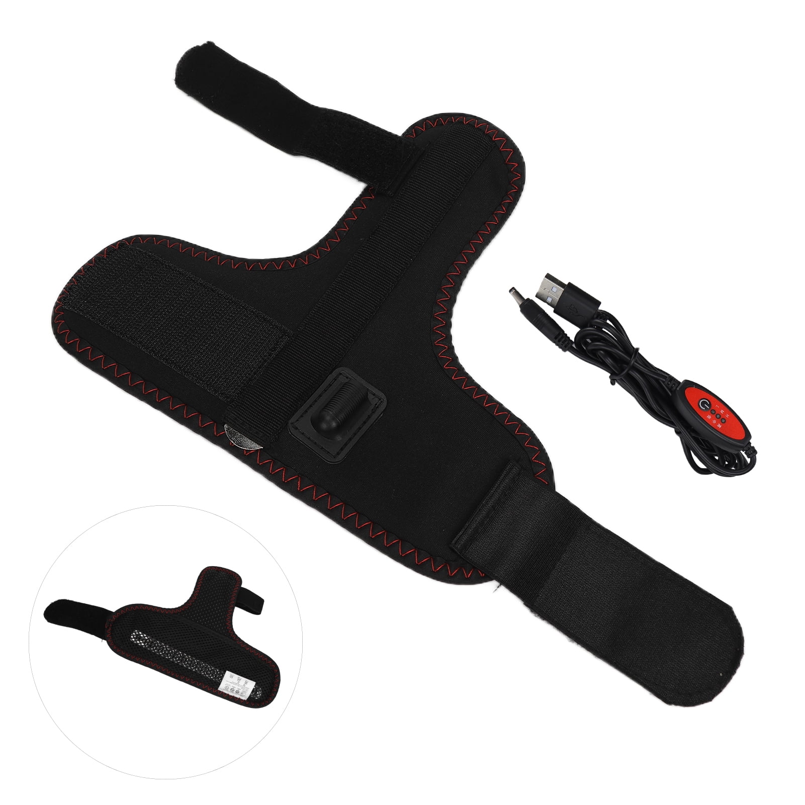 Herwey Heated Wrist Brace Wrap,Hand Wrist Heating Pad Wraps Heated ...