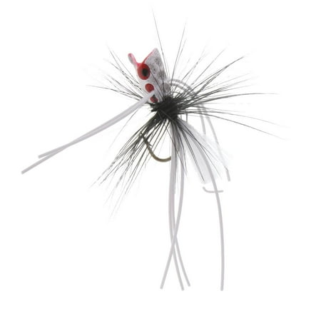 Fishing Floating Popper Flies Artificial Fishing s White | Walmart Canada